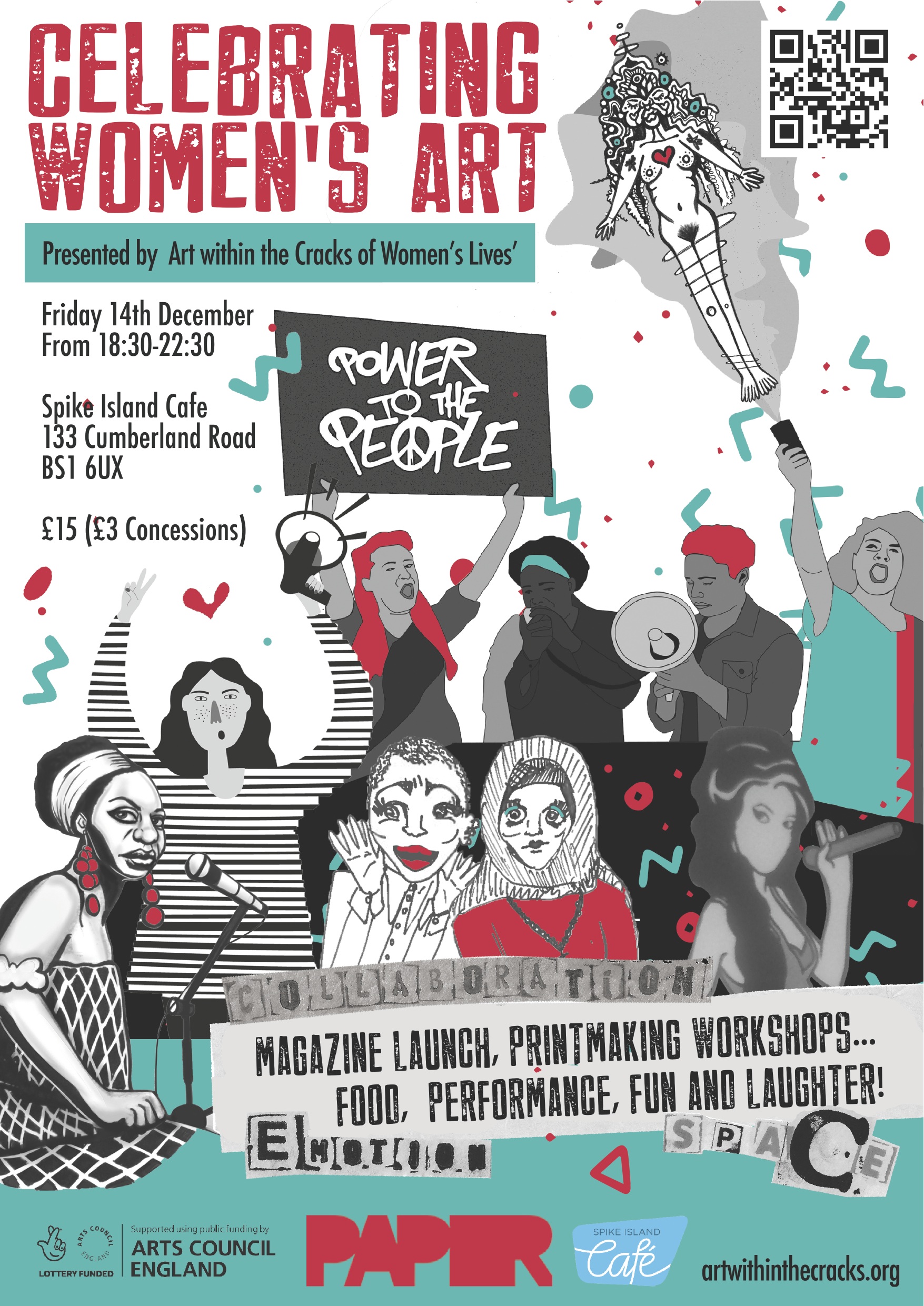 Celebrating Women’s Art – Art within the Cracks